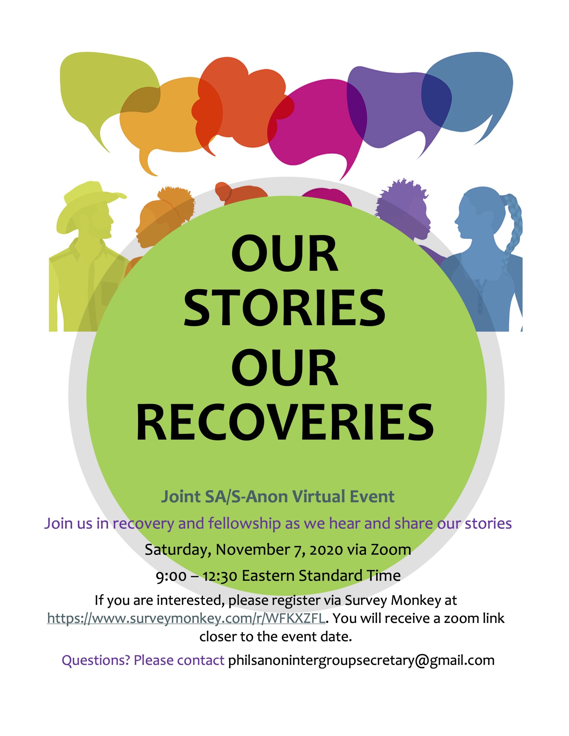 Our Stories Our Recoveries – Joint SA/S-Anon event - Sexaholic ...